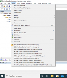 how to write and run embedded c program in keil software - pythonslearning